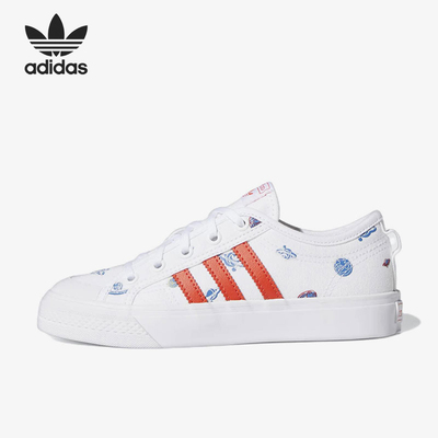 阿迪达斯大童印花轻便休闲鞋