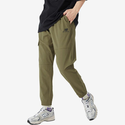 New Balance新百伦正品男印花轻便舒适日常出行长裤AMP21375-OV