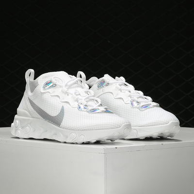 耐克镭射3M反光复古女子跑步鞋