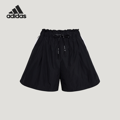 Adidas/阿迪达斯正品女士简约梭织经典宽松运动休闲短裤LD2951