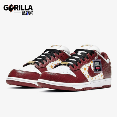 Nike/耐克正品Dunk SB男女系带低帮经典休闲运动板鞋DH3228-103