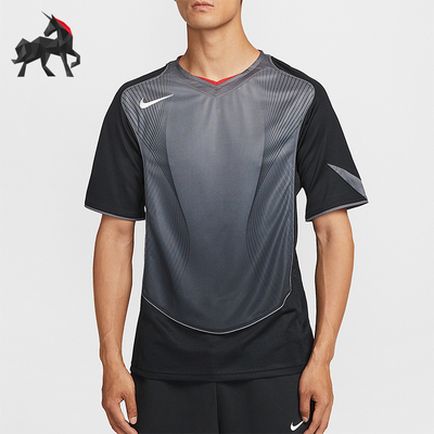Nike/耐克正品Dri-FIT男士训练足球运动训练拼接球衣HV1179-010