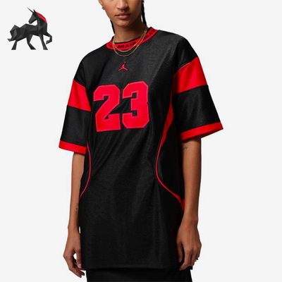 Nike/耐克正品Jordan女士时尚舒适套头短袖连衣裙II5396-010