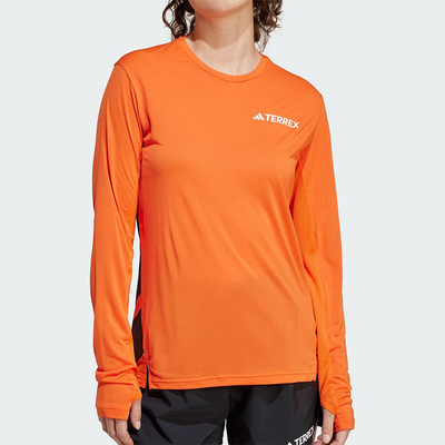 Adidas/阿迪达斯正品CLIMACOOL女士户外跑徒步经典运动长袖JN5326