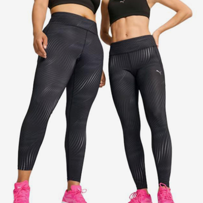 Puma/彪马正品RUNFAVELOCITY新款女黑色休经典闲紧身裤525175-51