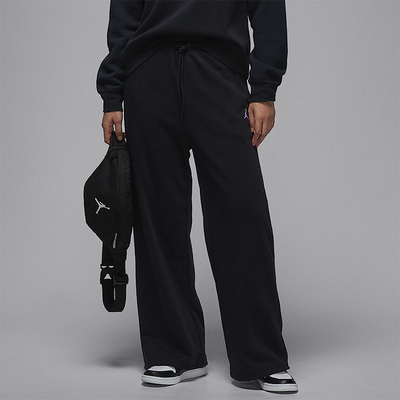 Nike/耐克正品JORDAN女士运动中腰直筒宽松休闲长裤IB9875-010