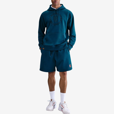 Nike耐克正品Court Heritage男子连帽吸湿排汗刺绣卫衣HM6759-415