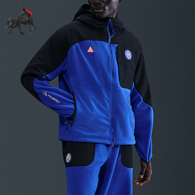 Nike/耐克正品春秋男士运动复古柔软亲肤拉链夹克外套IB3850-010