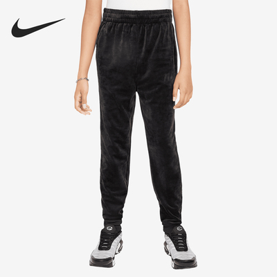 Nike/耐克正品Sportswear 大童平绒简约运动长裤FZ5589-010