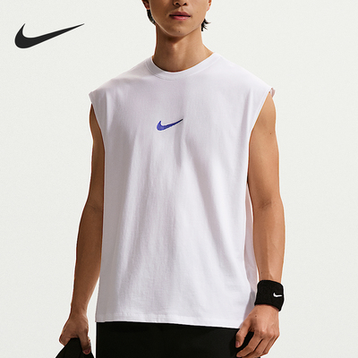 Nike/耐克官方正品2026年 男士简约休闲无袖运动T恤IH1976-100