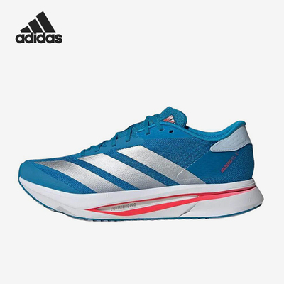 Adidas/阿迪达斯正品ADIZEROSL2新款蓝白色经典轻盈跑步鞋JQ3129