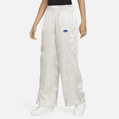 Nike/耐克正品春季新款女子休闲运动排扣直筒长裤DV8093-104
