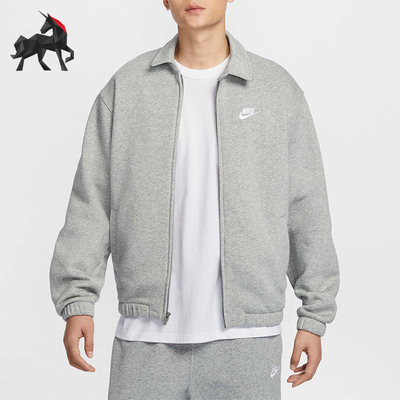 Nike/耐克正品新款男士翻领拉链宽松经典夹克外套DX0540-063