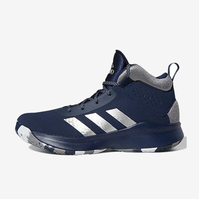 Adidas阿迪达斯正品Cross Em Up大童高帮耐磨系带运动鞋FW8983