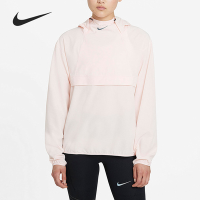 耐克女子梭织跑步运动套头衫