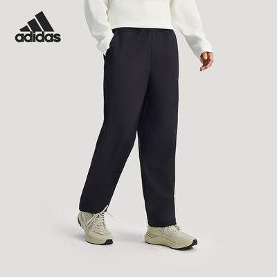 Adidas/阿迪达斯正品2025冬季男士舒适运动简约拒水休闲裤KR2529