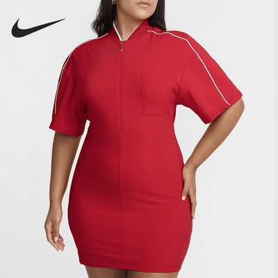 耐克女士弹力时尚连衣裙