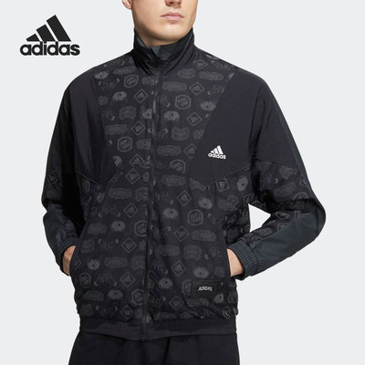 阿迪达斯男子运动夹克外套