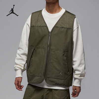 Nike/耐克正品JORDAN男士梭织运动户外休闲马甲HF9328-222