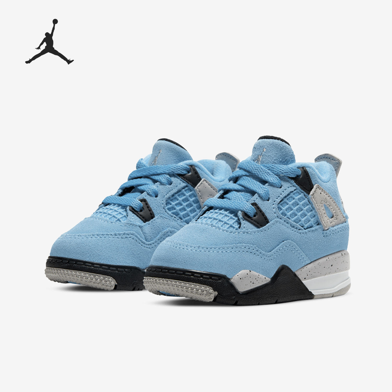 Nike/耐克正品JORDAN 4 RETRO(TD) AJ4复刻小童篮球鞋BQ7670-400_虎窝淘