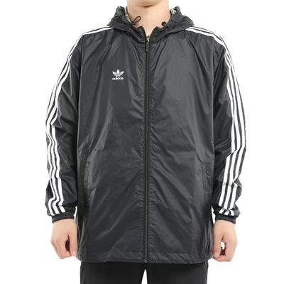 Adidas/阿迪达斯正品春季新款男子双面穿休闲运动夹克外套 DN8041