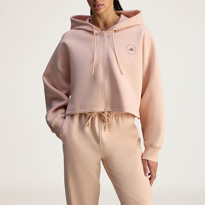 Adidas/阿迪达斯正品SMC女士简约休闲宽松运动连帽夹克外套JW4690