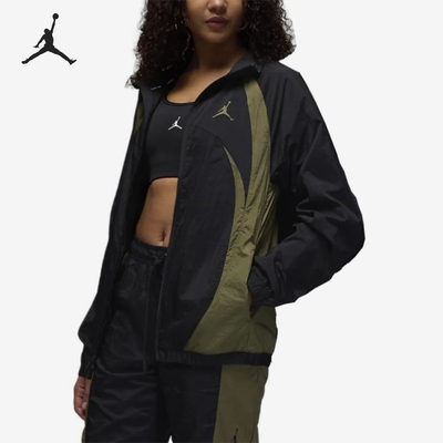 Nike/耐克正品Jordan男女复古运动立领夹克外套FN5848-011