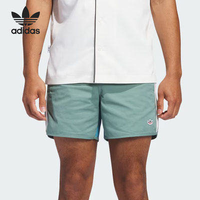 Adidas/阿迪达斯官方正品三叶草男女同款时尚运动户外短裤JF3152