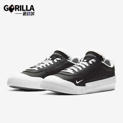 Nike/耐克正品冬季款GS女子大童休闲低帮系带耐磨板鞋CQ4383-003