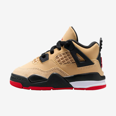 Nike耐克正品Air Jordan 4儿童防滑系带中帮透气运动鞋IH2095-200
