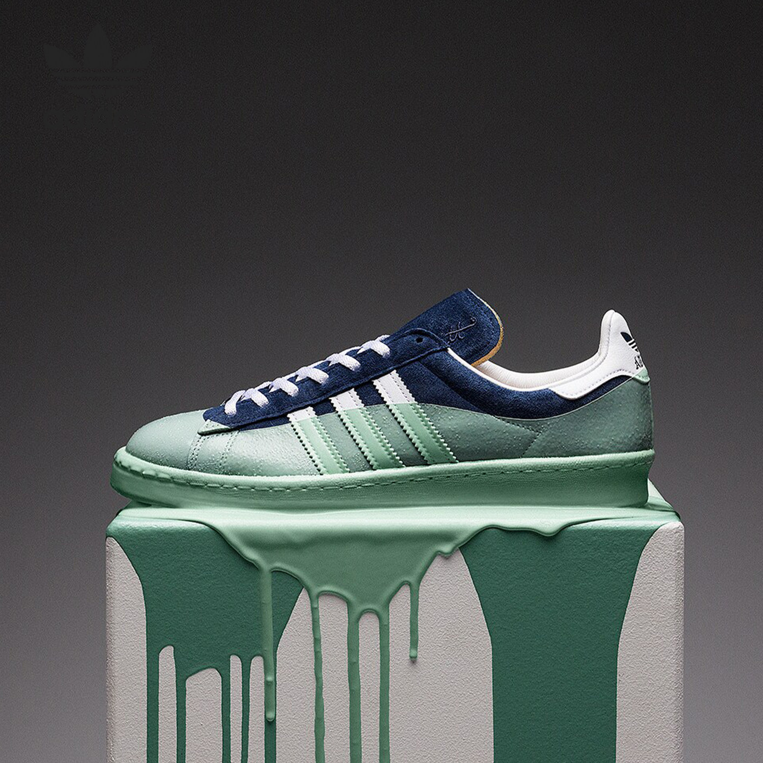 Adidas/阿迪达斯官方正品三叶草CAMPUS 80S男子运动板鞋IG3142