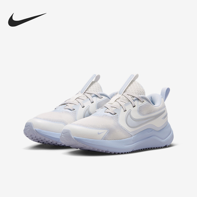 Nike/耐克正品2025 GS女子大童低帮公路减震运动跑步鞋HM4402-010