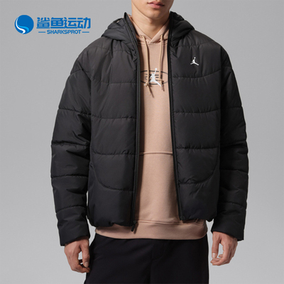 Nike/耐克正品JORDAN男士运动简约连帽保暖棉服IM7608-010