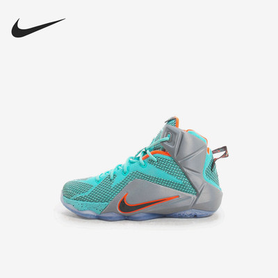 Nike耐克正品Lebron 12 NSRL童高帮运动休闲缓震篮球鞋685181-302