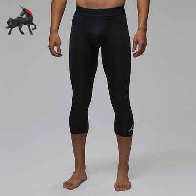 Nike/耐克正品JORDAN男士松紧腰透气经典运动七分裤IF0900-010