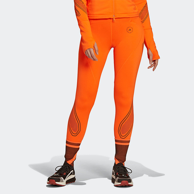 Adidas/阿迪达斯正品SMC女士健身高腰反光运动瑜伽紧身长裤GU9467