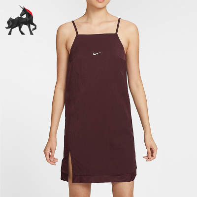 Nike/耐克正品Sportswear女士梭织透气休闲日常连衣裙IH3909-652