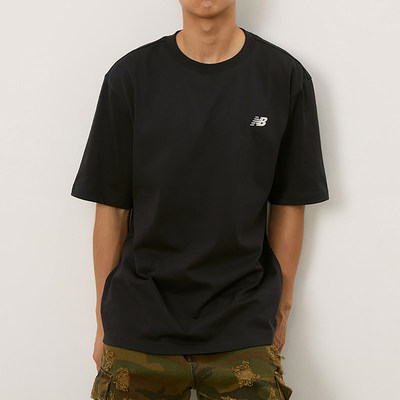 New Balance新百伦正品Runners男短袖透气圆领运动T恤NEE33031-BK