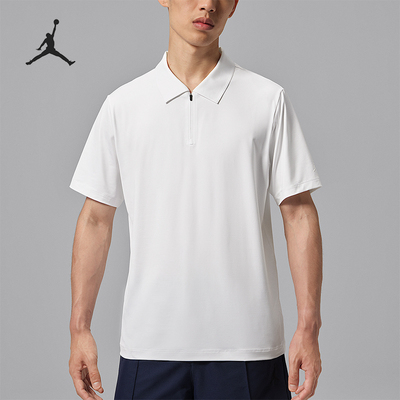 Nike/耐克正品Jordan Dri-FIT男士翻领时尚短袖T恤IU1596-100
