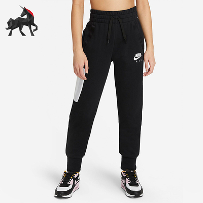 Nike/耐克正品AIR FRENCH TERRY大童针织运动长裤DA1185-010