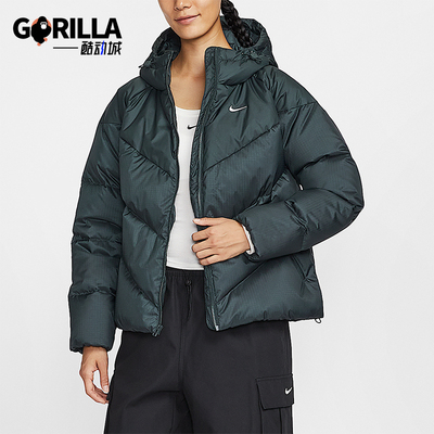 Nike/耐克正品冬季女士连帽宽松保暖户外运动羽绒服HV5236-390