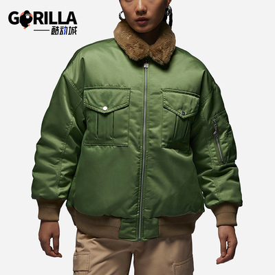 耐克正品女子时尚运动棉服