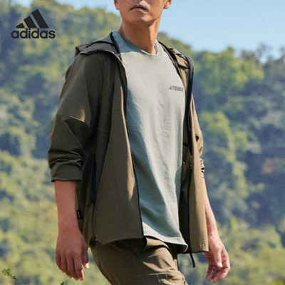 短袖T恤男女阿迪达斯正品