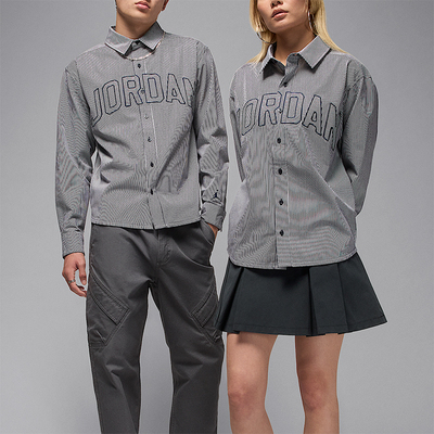 Nike/耐克正品JORDAN男士运动梭织翻领宽松休闲衬衫IB0318-451