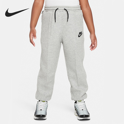 Nike/耐克正品新款小童时尚经典针织锥形束脚运动长裤FV5832
