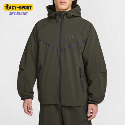 Nike/耐克正品Tech Windrunner男士梭织拉链外套HM7152-355