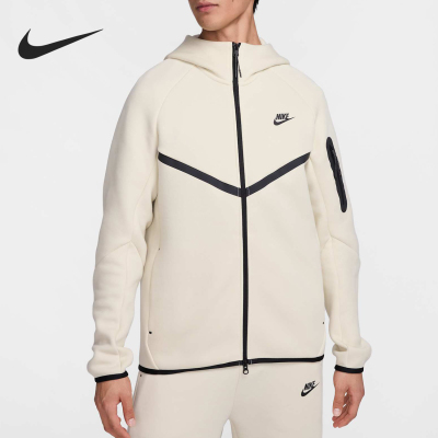 Nike/耐克正品25新款男士针织连帽拼接宽松外套HV0950-234