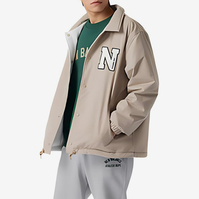 New Balance/NB正品新款男子潮流时尚翻领夹克外套AMJ41302-SOT