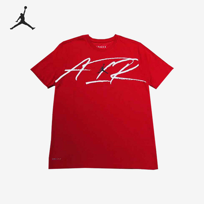Nike/耐克正品JORDAN男士圆领套头透气经典运动短袖CN3579-687
