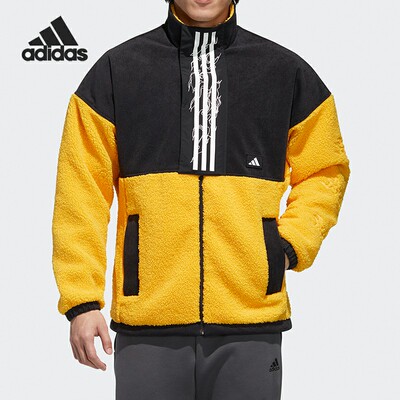 Adidas新款男子外套运动休闲夹克